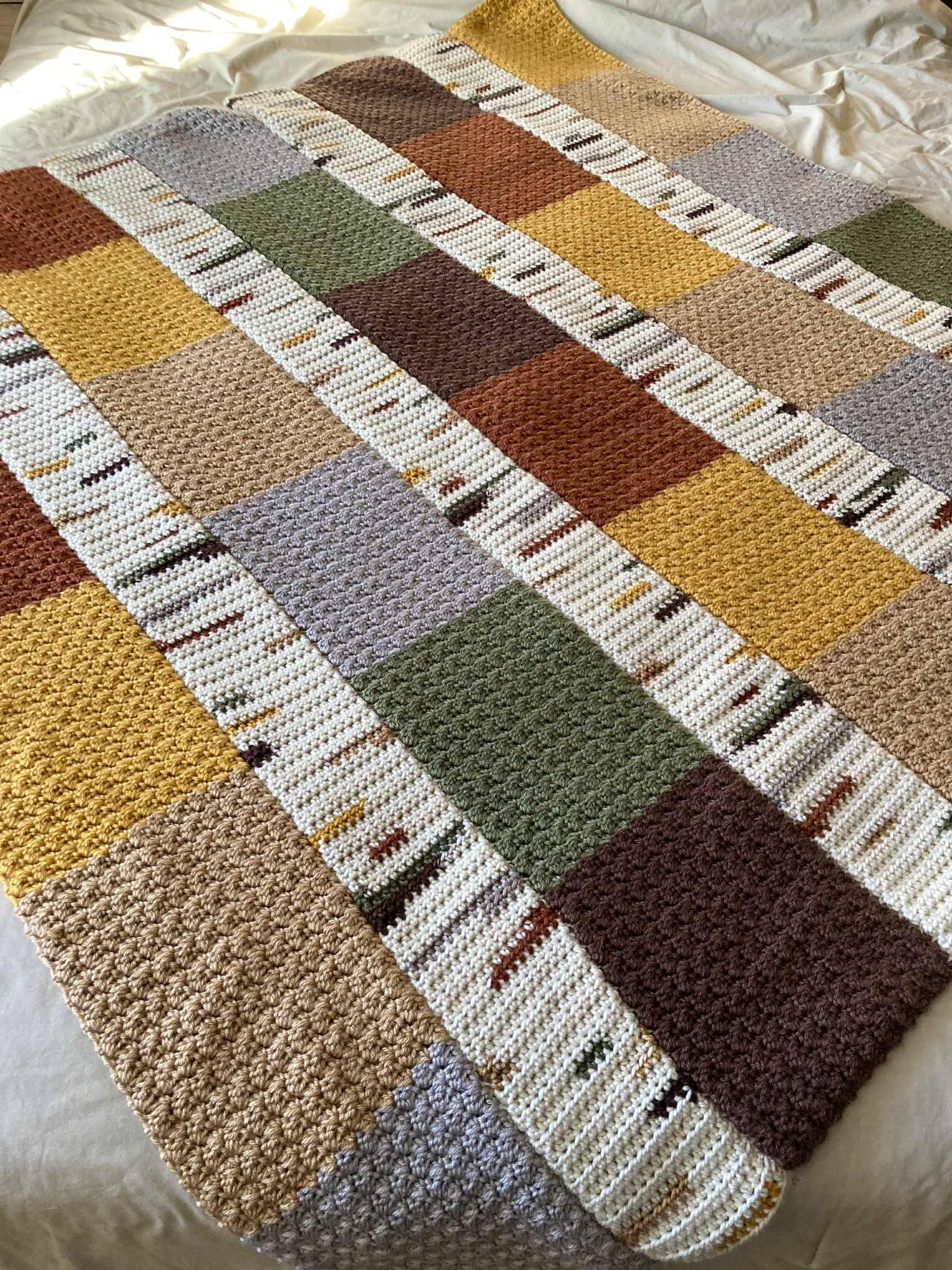 Crochet the Birch Forest Blanket – While They Dream