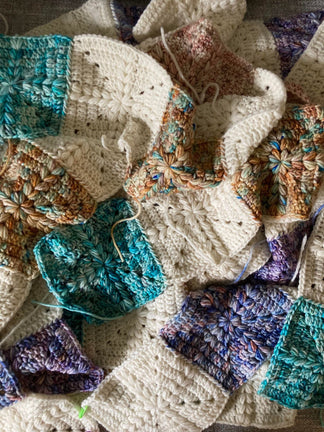 Crochet Blanket Pattern, Birds of a Feather Blanket, Crochet Quilt ...